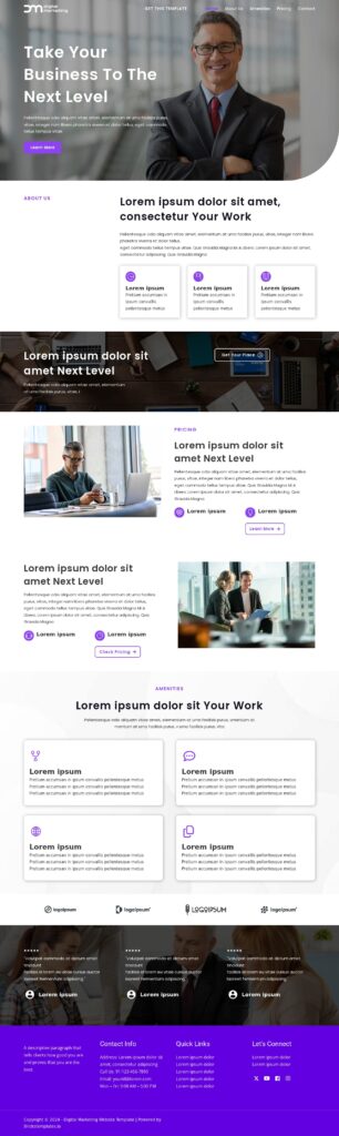 Digital Marketing Website Template – Digital Marketing Website Template ...